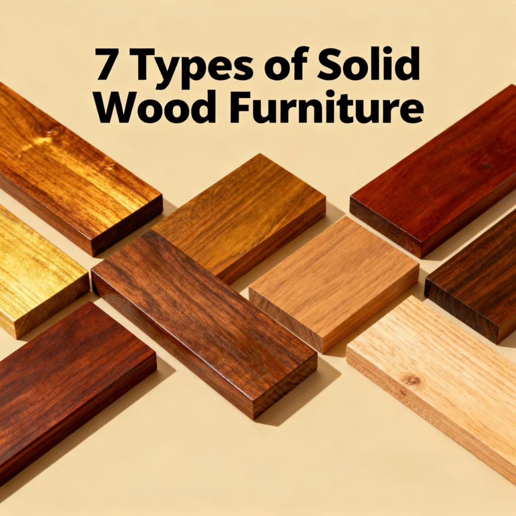 top 7 Types of Solid Wood Used in Indian Furniture: Complete 2025 Guide ...